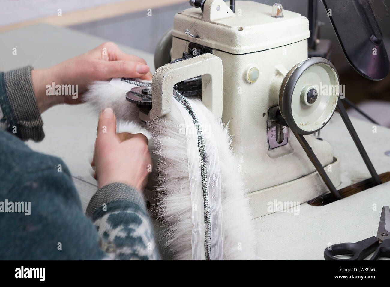 Workflow and making the animals fur patterns Stock Photo - Alamy