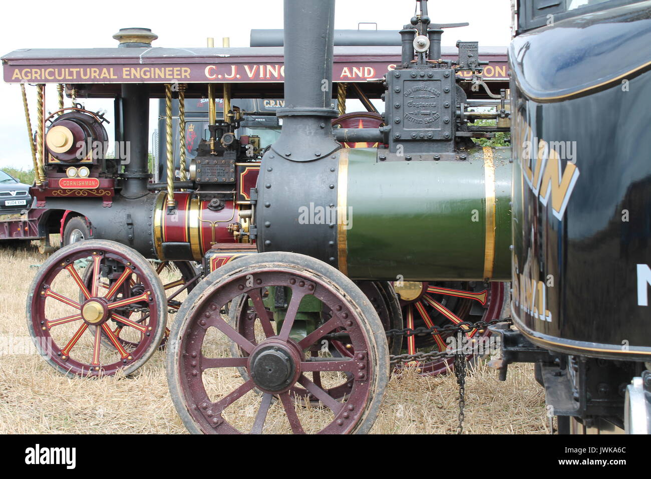 Vintage traction engines hi-res stock photography and images - Alamy