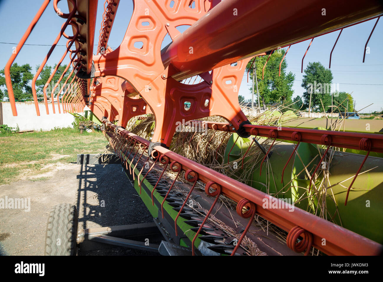 Combine Harvester Corn Head High Resolution Stock Photography and ...