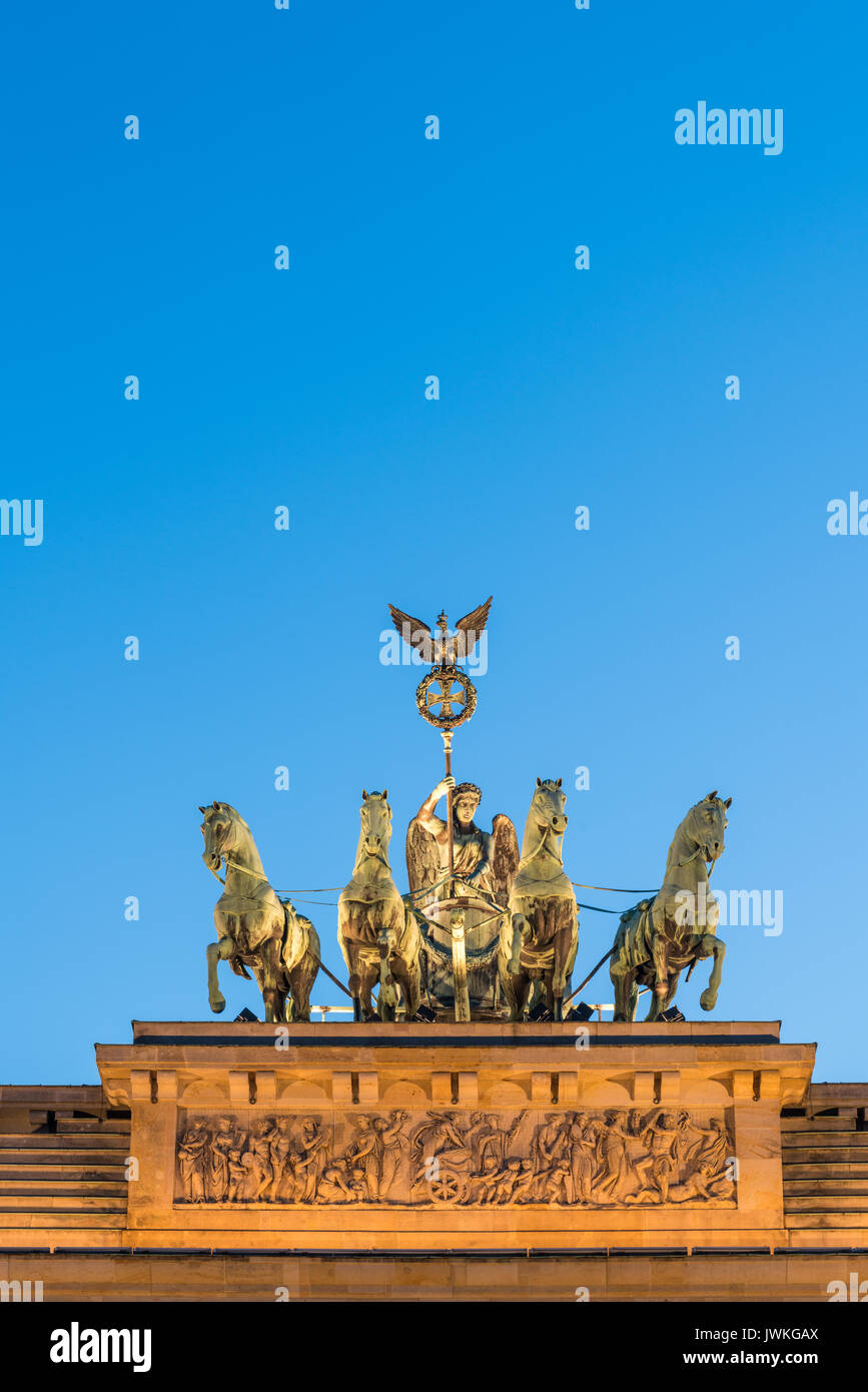 Stock Photo - Brandenburg Gate. German Brandenburger Tor in Berlin ...