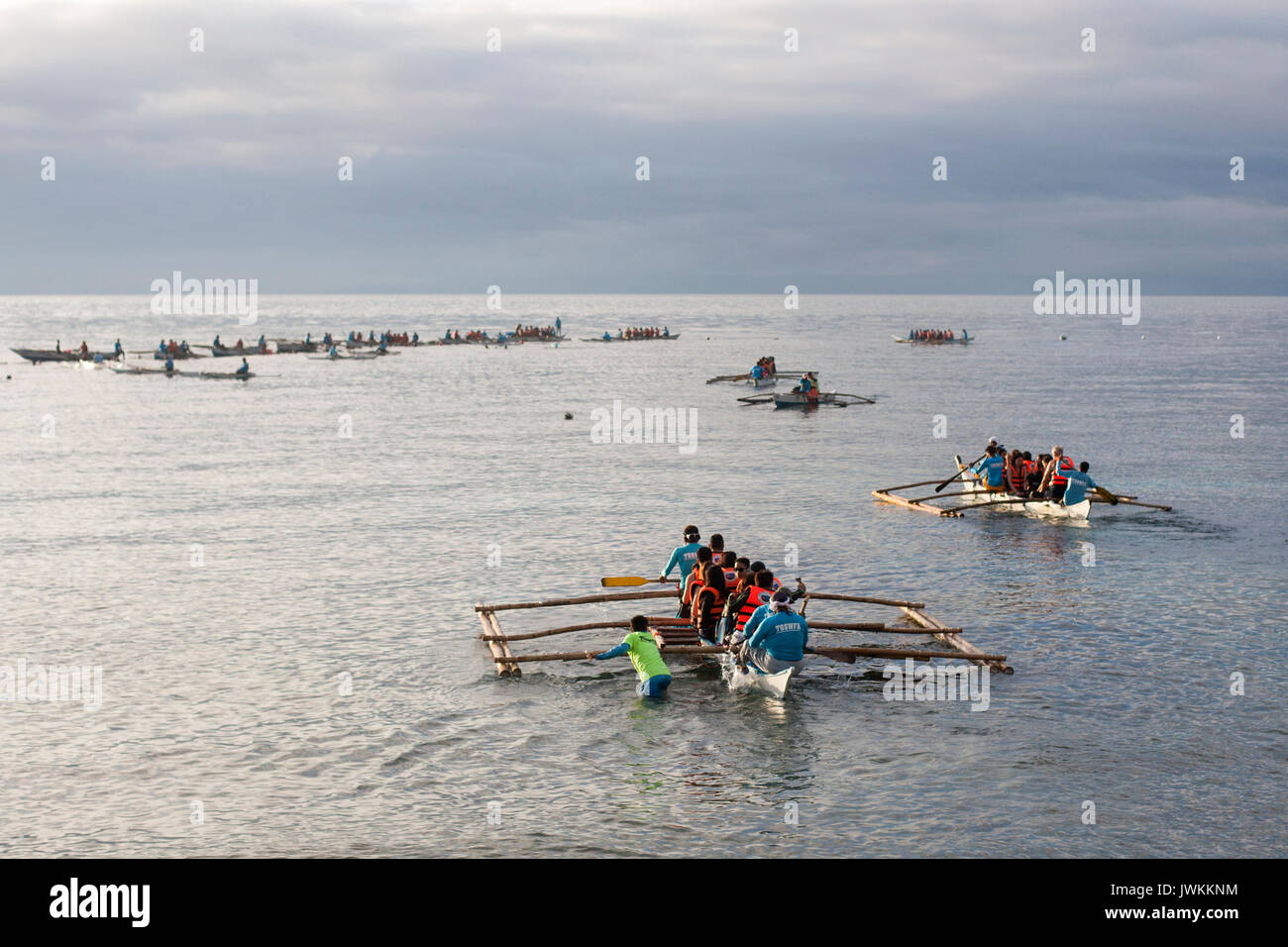 The activity at Tan-awan starts at 6.00 AM and continues until noon ...