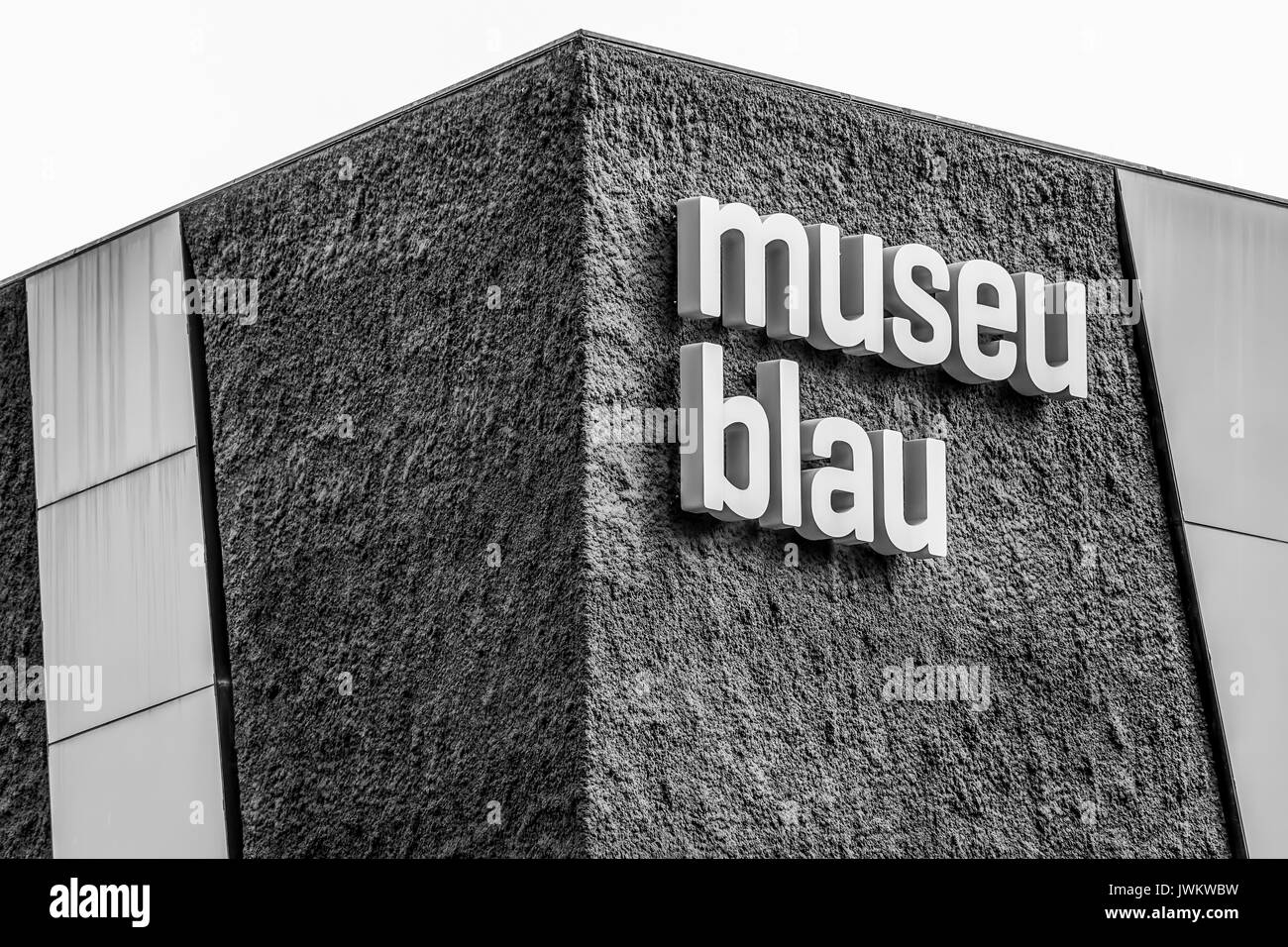 Famous Museu Blau in Barcelona - natural science museum - BARCELONA ...