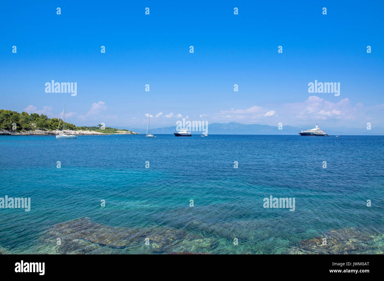 Paxi - Paxos Island - Greece - Ionian Sea Stock Photo - Alamy