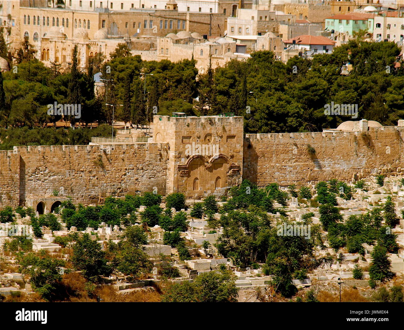 Golden Gate in Jerusalem Stock Photo - Alamy