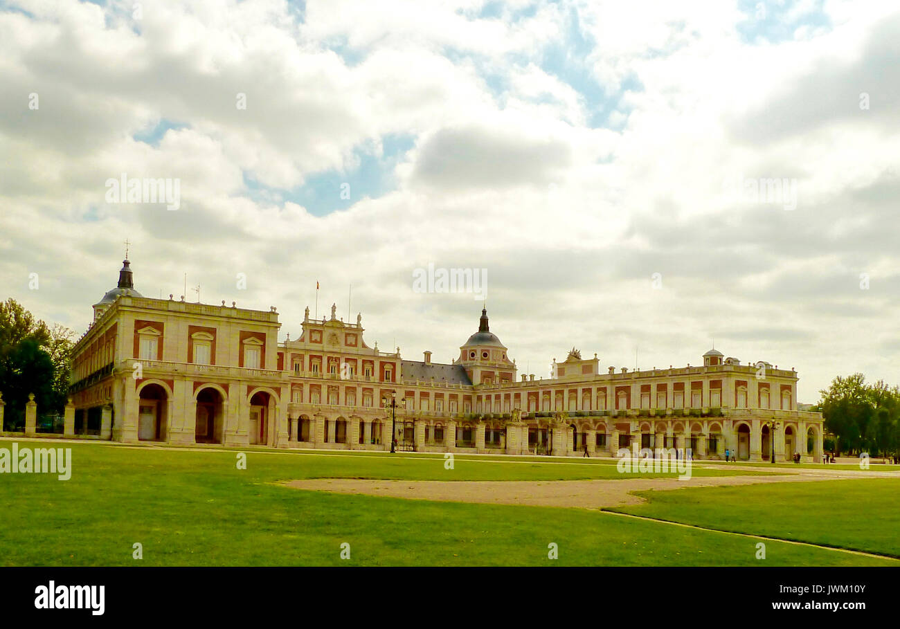 Royal Palace of Aranjuez Stock Photo - Alamy
