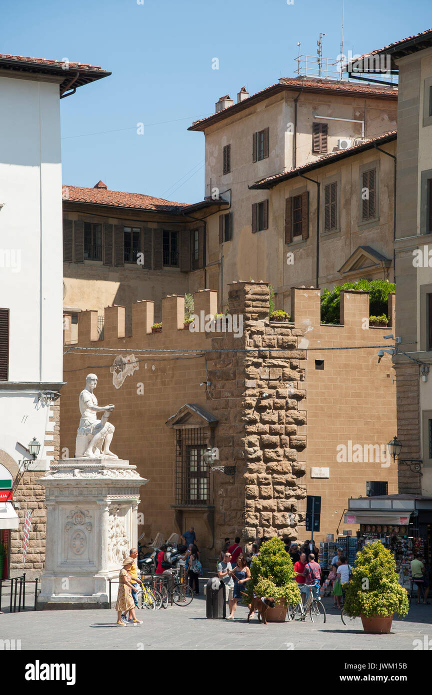 Renaissance Palazzo Medici Riccardi in Historic Centre of Florence ...