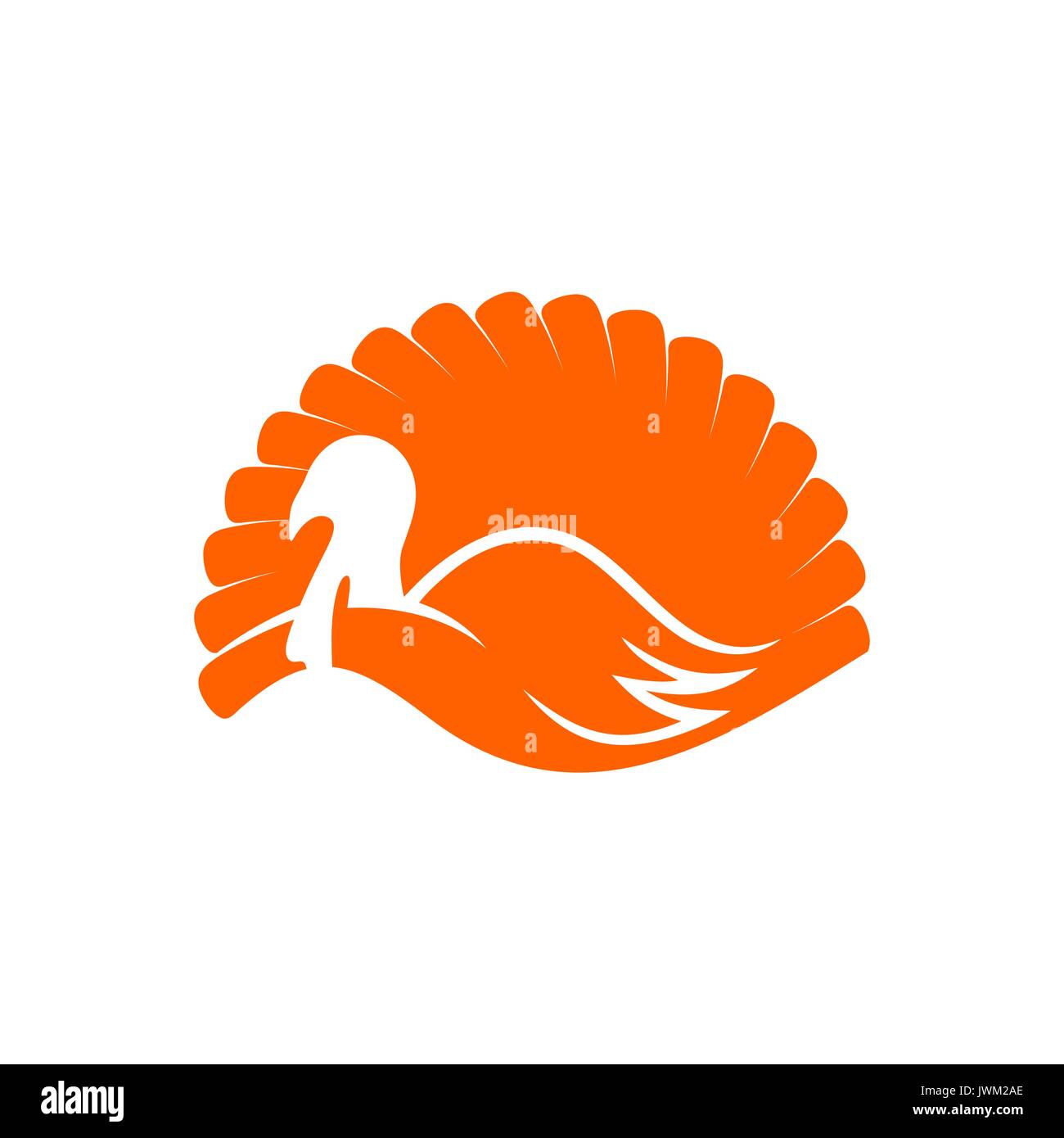 Logo and symbol of a turkey for Thanksgiving Stock Vector Image & Art ...