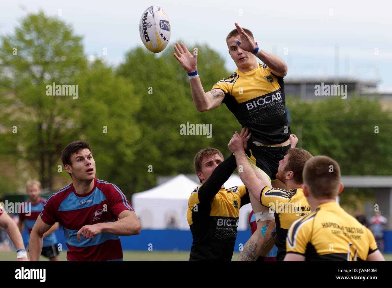 Rugby europe sevens trophy hi-res stock photography and images - Alamy
