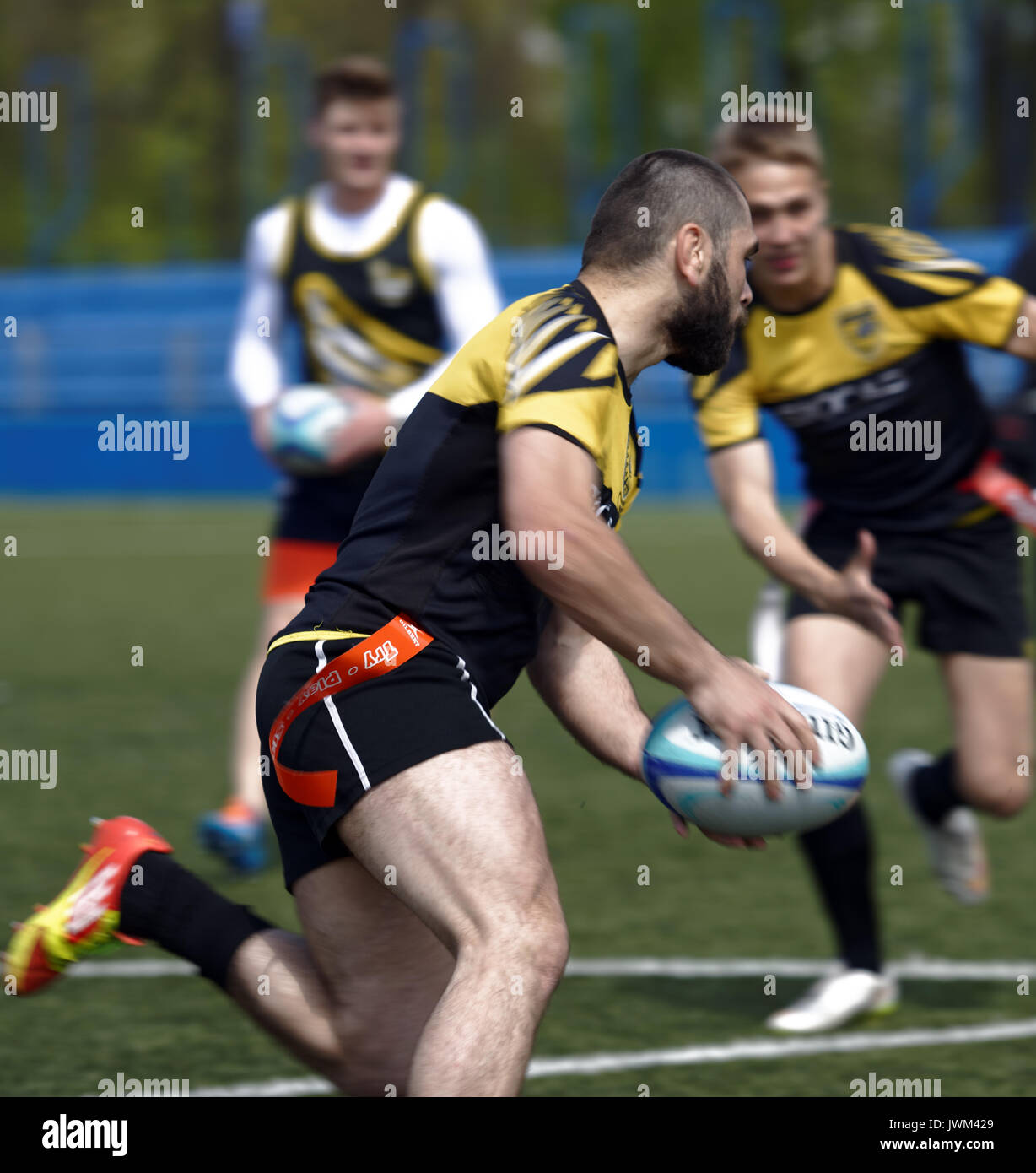 Rugby sevens team hi-res stock photography and images - Alamy