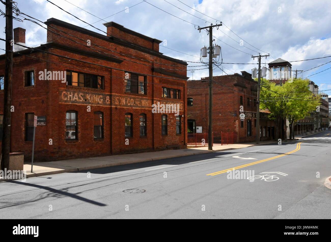 Charlottesville, va and downtown mall High Resolution Stock Photography ...