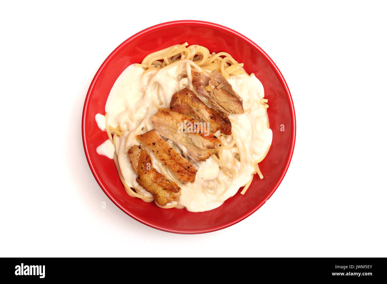 Italian chicken alfredo Cut Out Stock Images & Pictures - Alamy