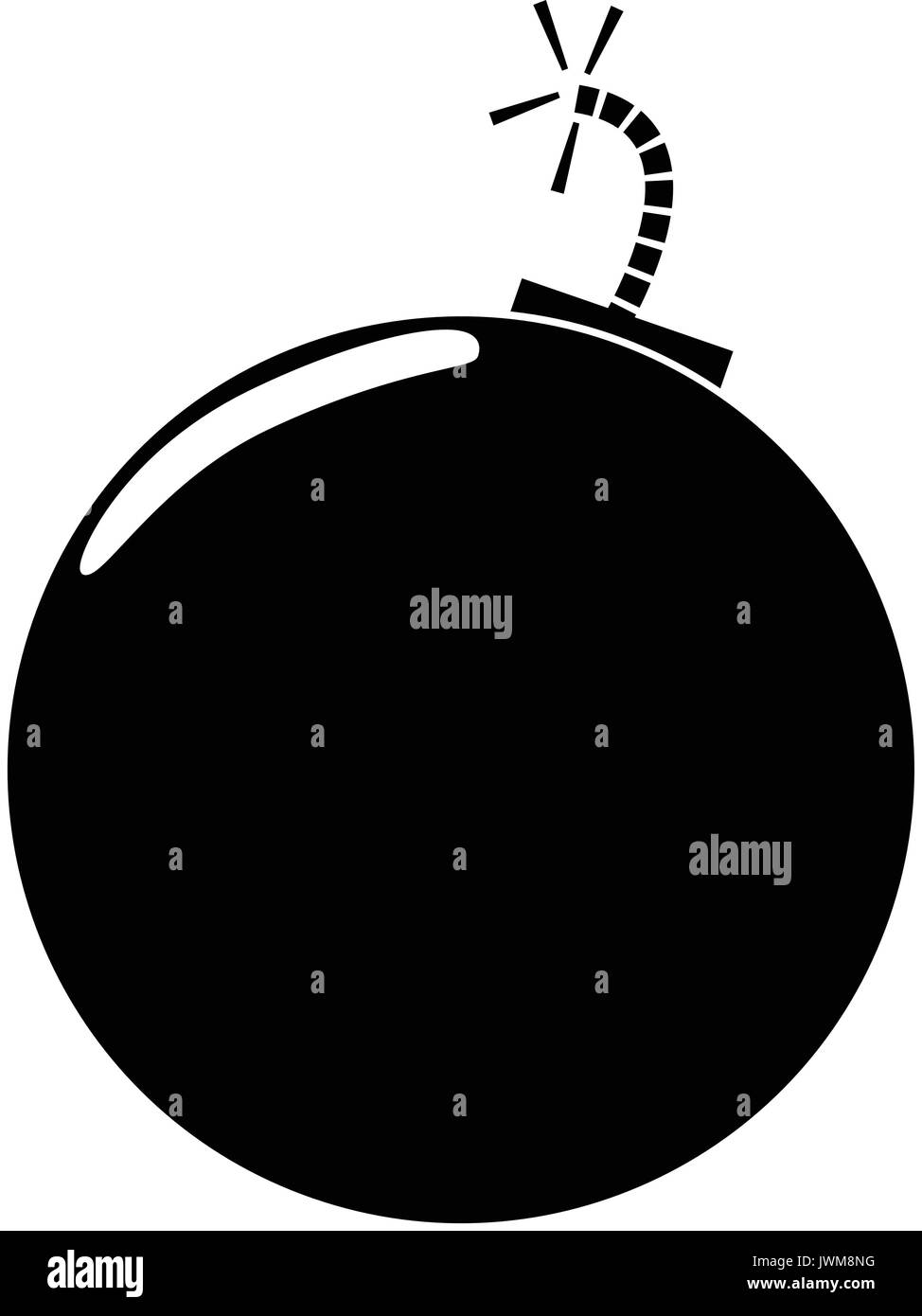 Lit bomb Stock Vector Images - Alamy