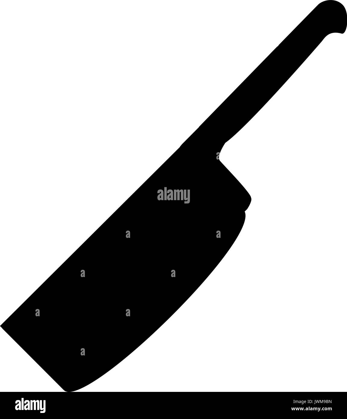 Butcher knife Stock Vector Images - Alamy