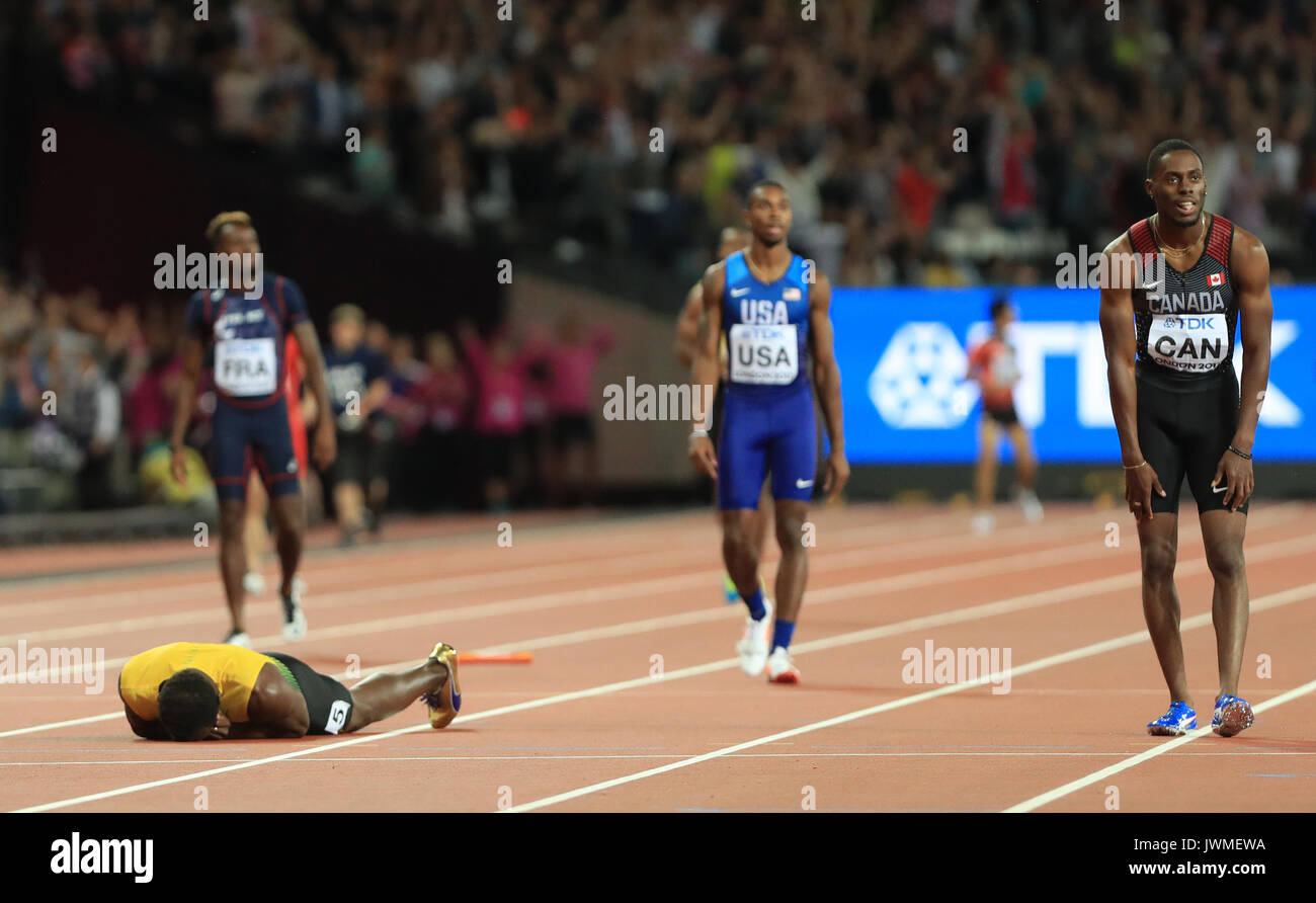 Usain bolt reacts hi-res stock photography and images - Alamy