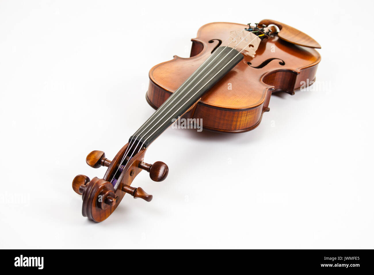 Violin music instrument on Cut Out Stock Images & Pictures - Alamy