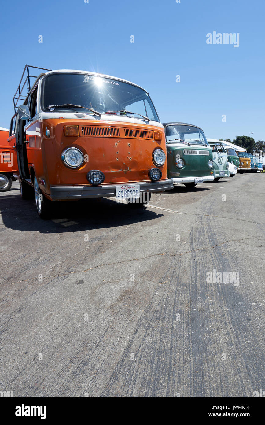 German car enthusiasts gather to socialize and display their vintage ...