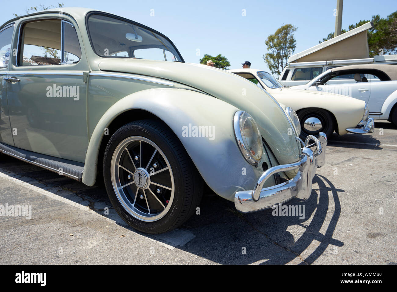 German car enthusiasts gather to socialize and display their vintage ...
