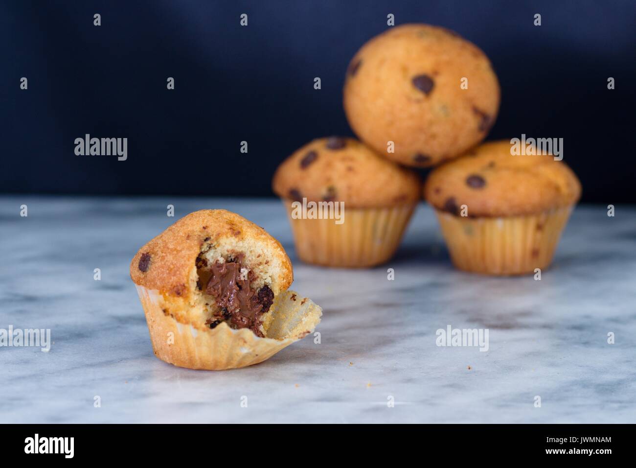 Half eaten muffin hi-res stock photography and images - Alamy