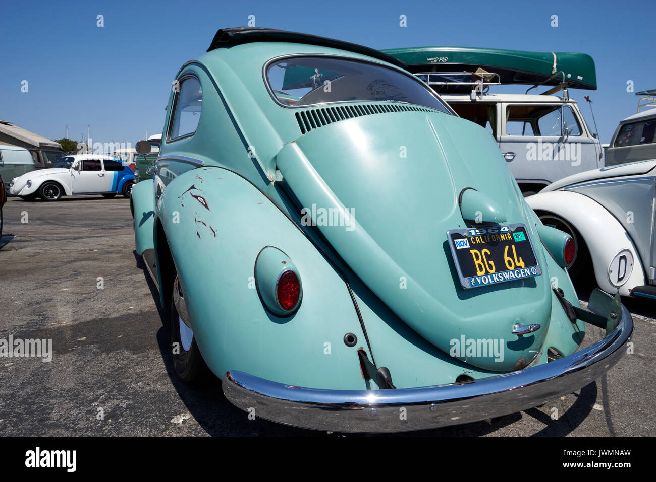 German car enthusiasts gather to socialize and display their vintage ...