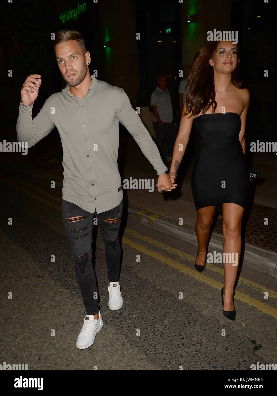 'Love Island' couple Jessica Shears and Dominic Lever spotted arriving ...