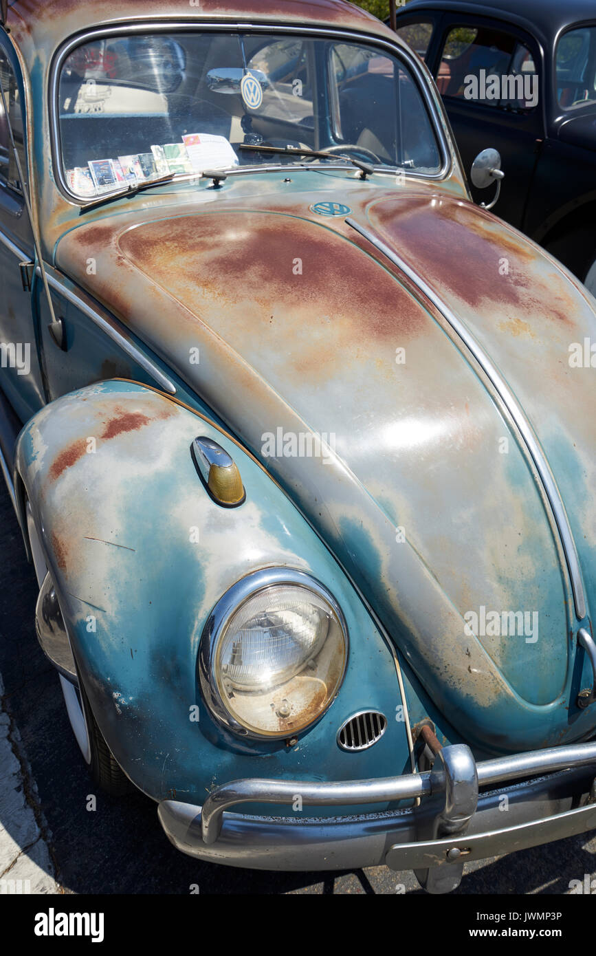 German car enthusiasts gather to socialize and display their vintage ...