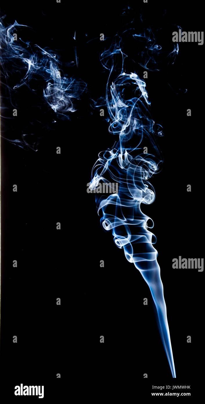 Smoke Abstract Single Column Stock Photo - Alamy