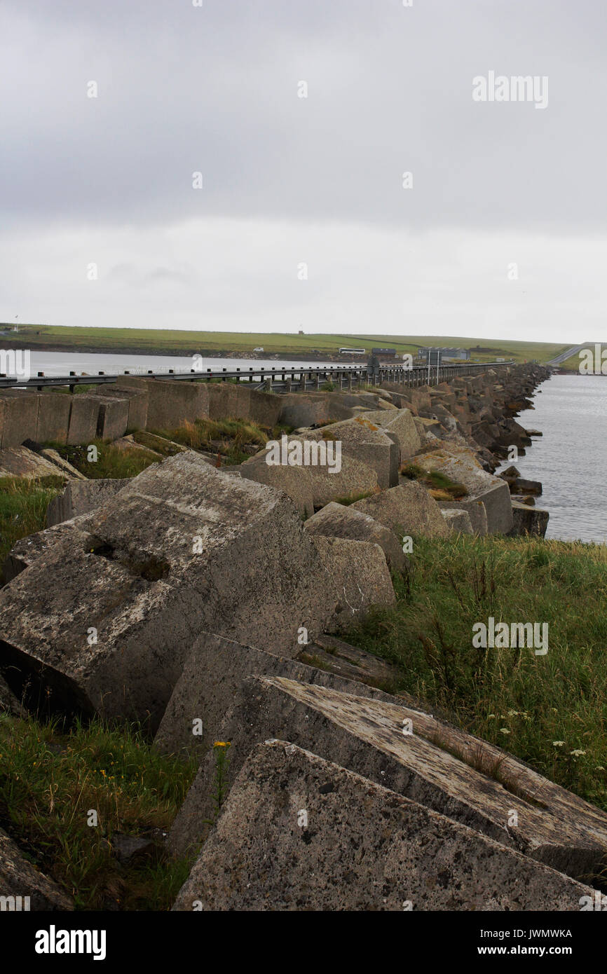 Ww2 churchill barriers hi-res stock photography and images - Alamy