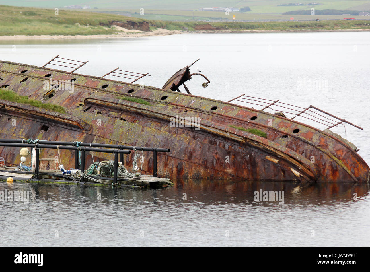 Scapa flow wreck hi-res stock photography and images - Alamy