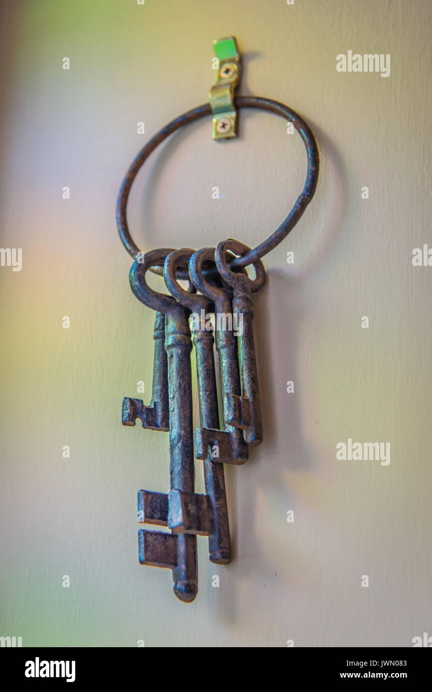Jail keys hi-res stock photography and images - Alamy