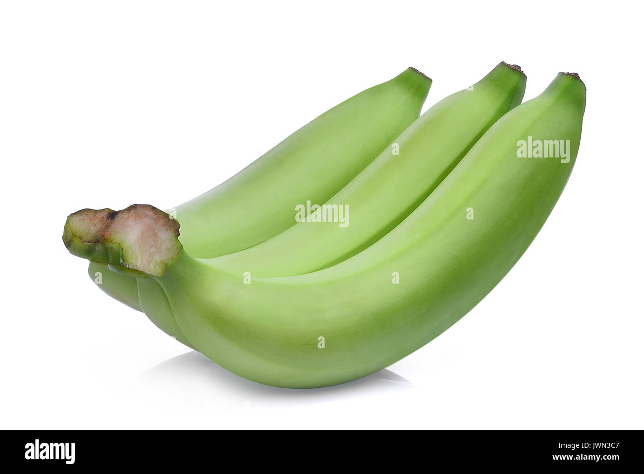 Banana tree branch green Cut Out Stock Images & Pictures - Alamy