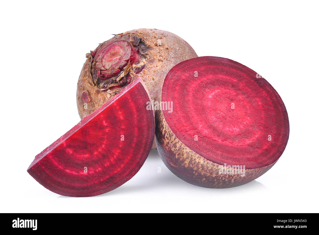 fresh beetroot isolated on white background Stock Photo - Alamy