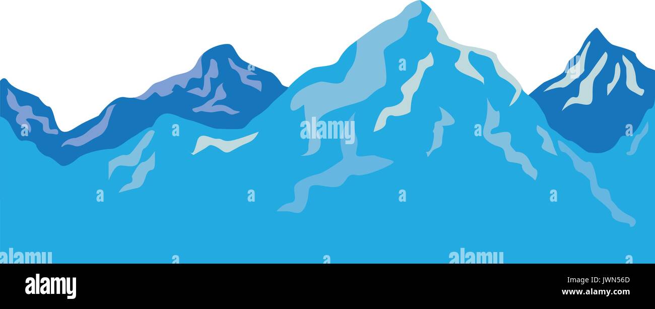 alpine mountain switzerland landscape travel image Stock Vector Image ...