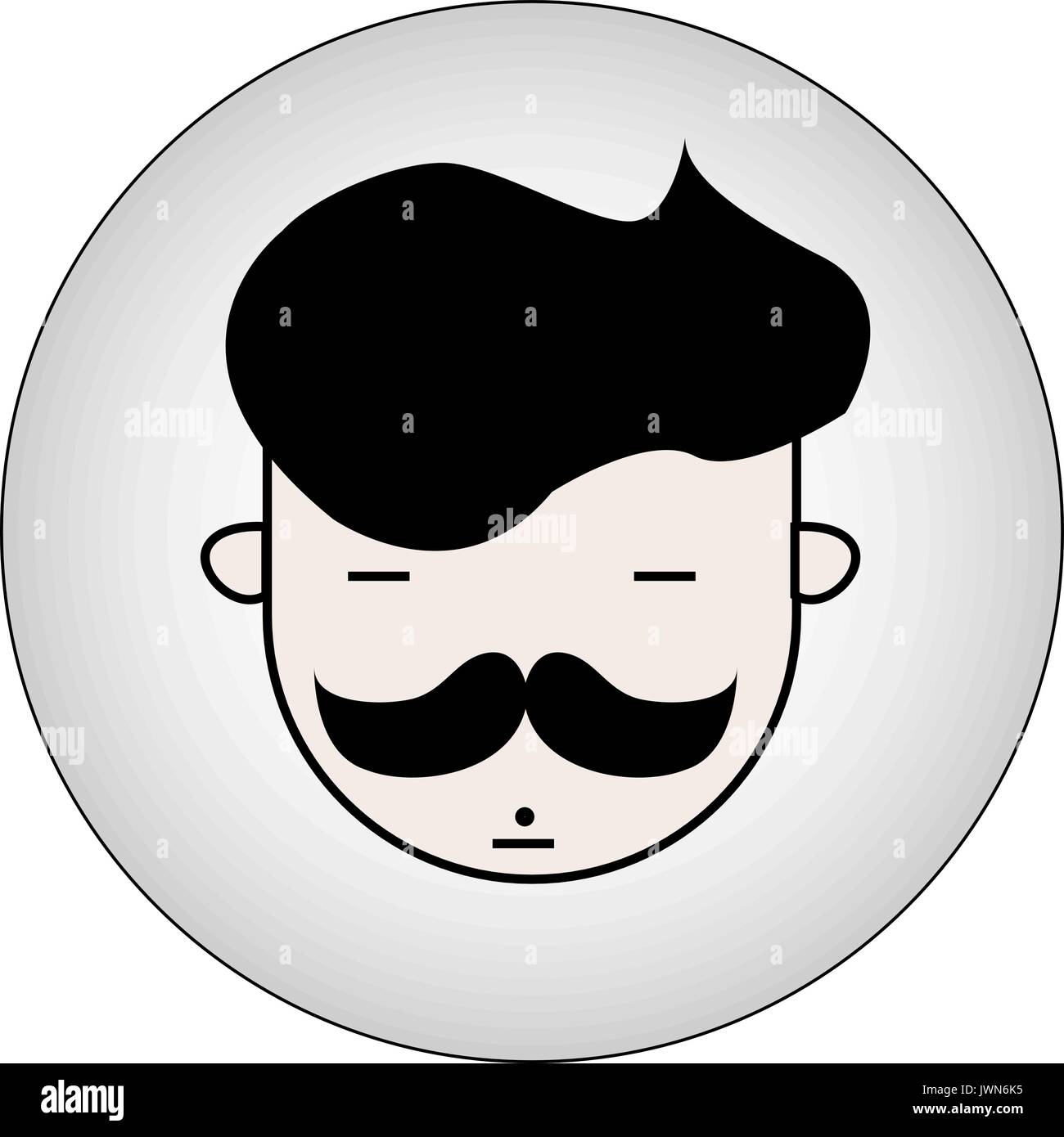 Hipster man icon Stock Vector Images - Alamy