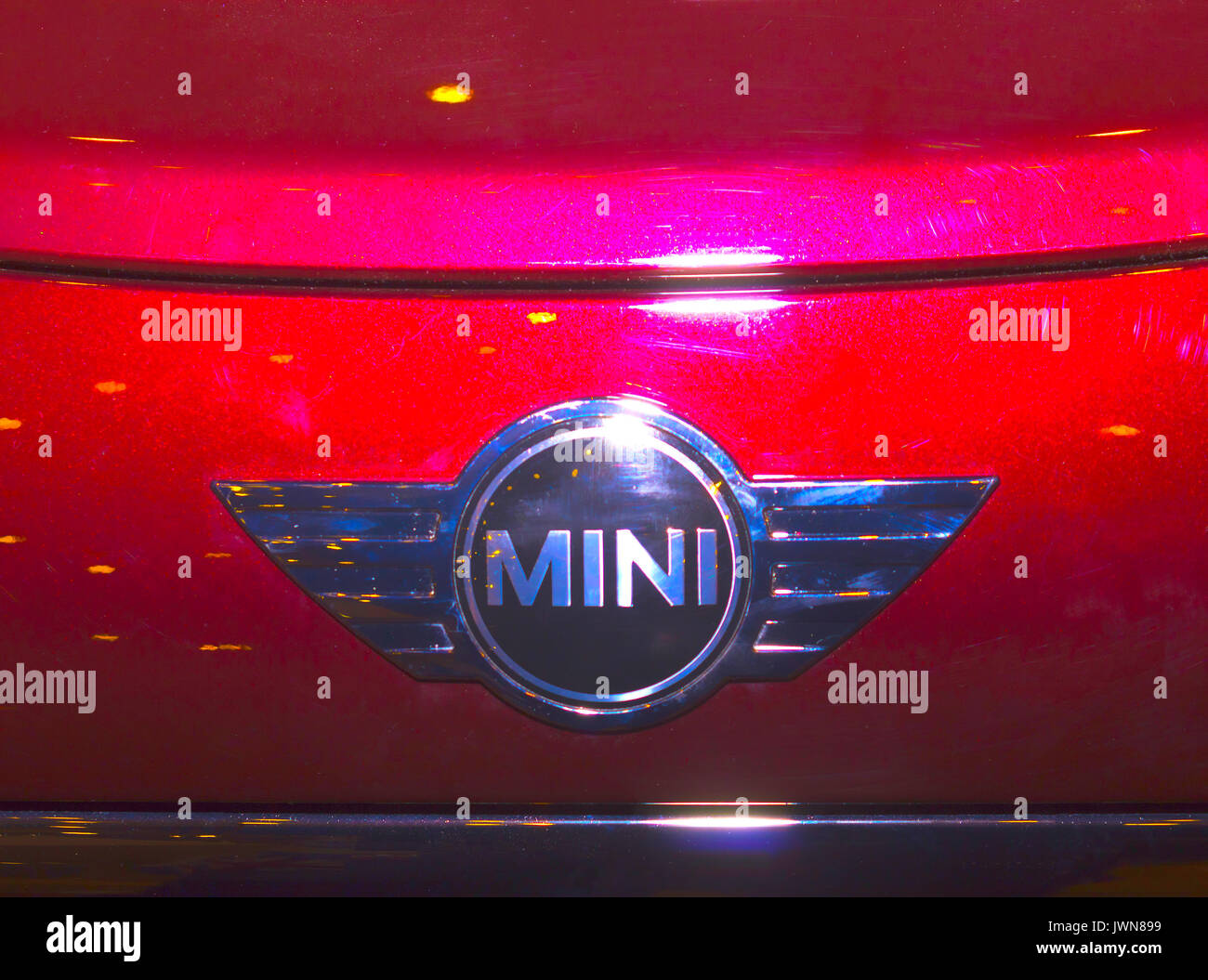 Mini clubman white hi-res stock photography and images - Alamy