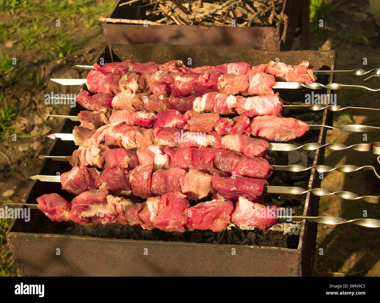 Group skewer hi-res stock photography and images - Alamy
