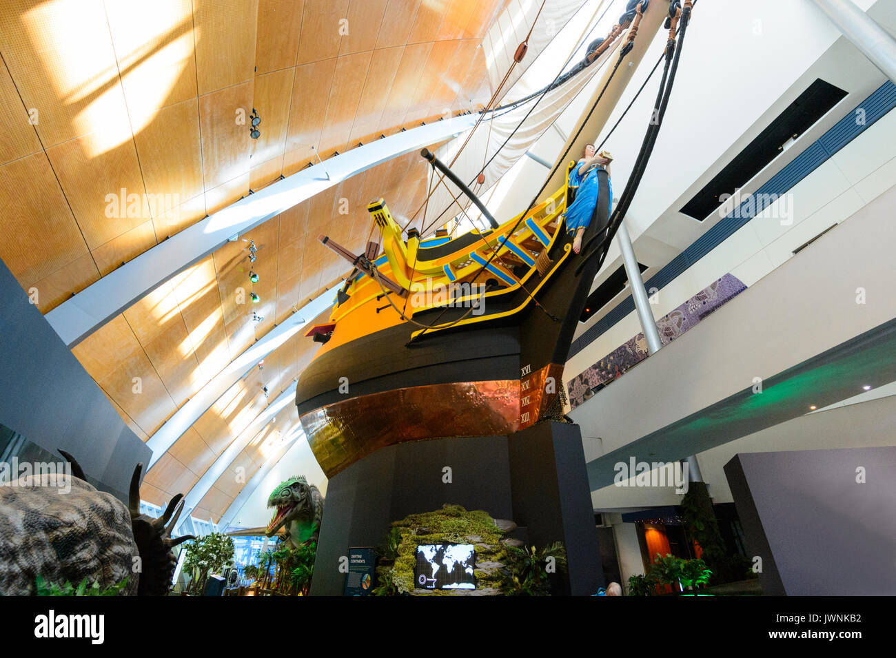 HMS Pandora exhibition at the Museum of Tropical Queensland, Townsville ...