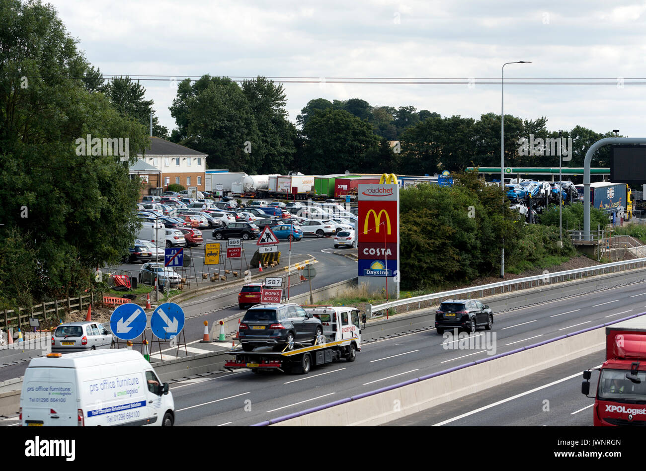 Motorway services costa hi-res stock photography and images - Alamy
