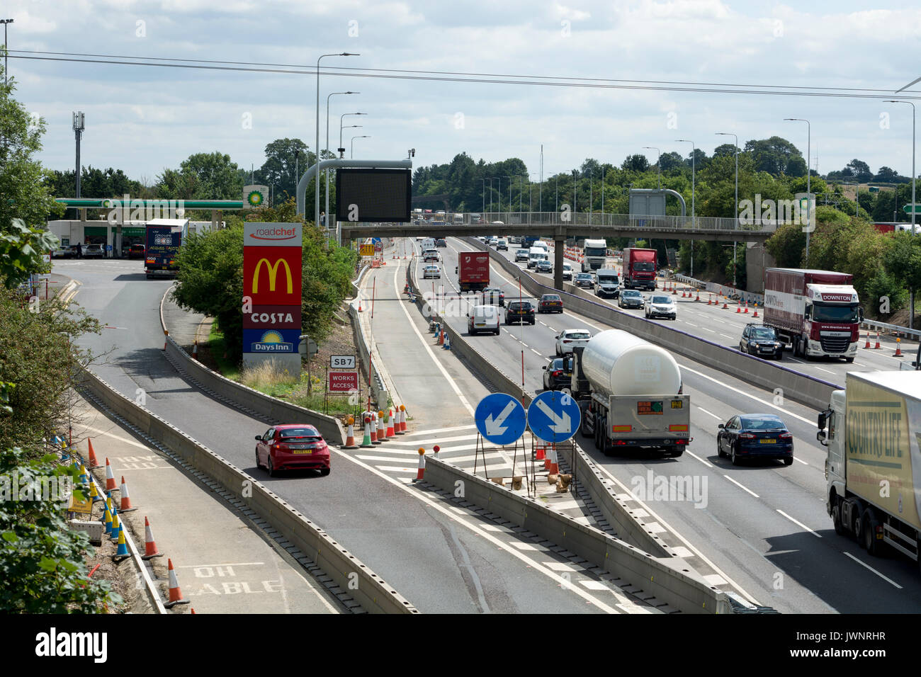 Watford gap m1 hi-res stock photography and images - Alamy