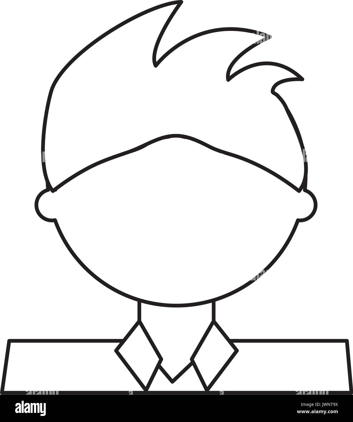 Man cartoon profile Stock Vector Image & Art - Alamy