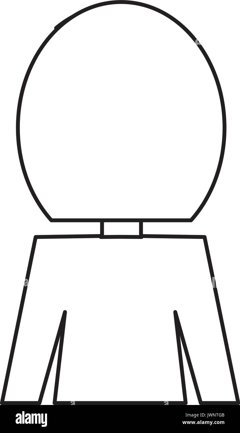 Woman back cartoon Stock Vector Image & Art - Alamy