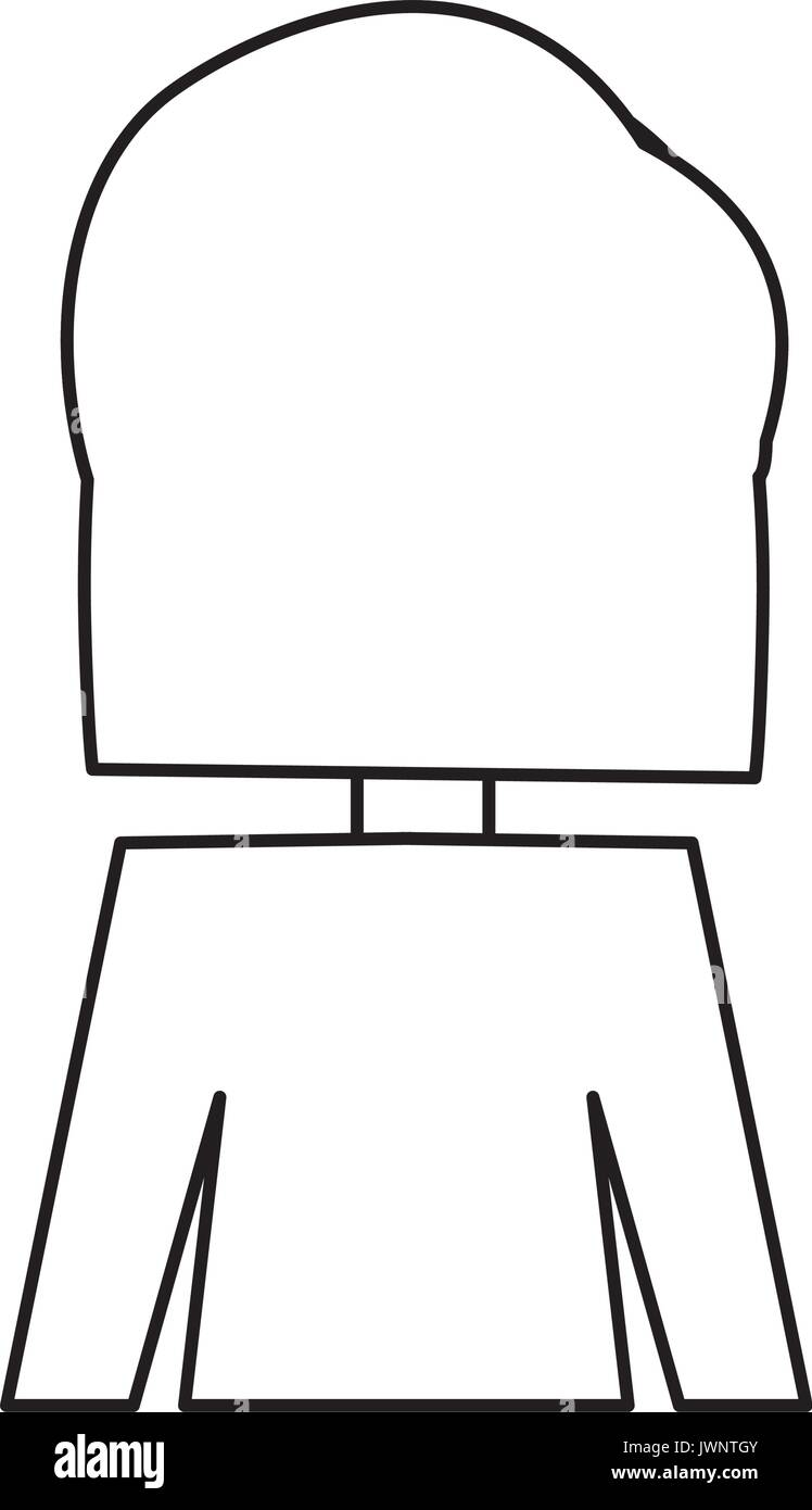 Woman back cartoon Stock Vector Image & Art - Alamy