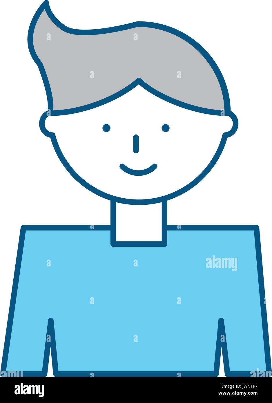 Man cartoon profile Stock Vector Image & Art - Alamy