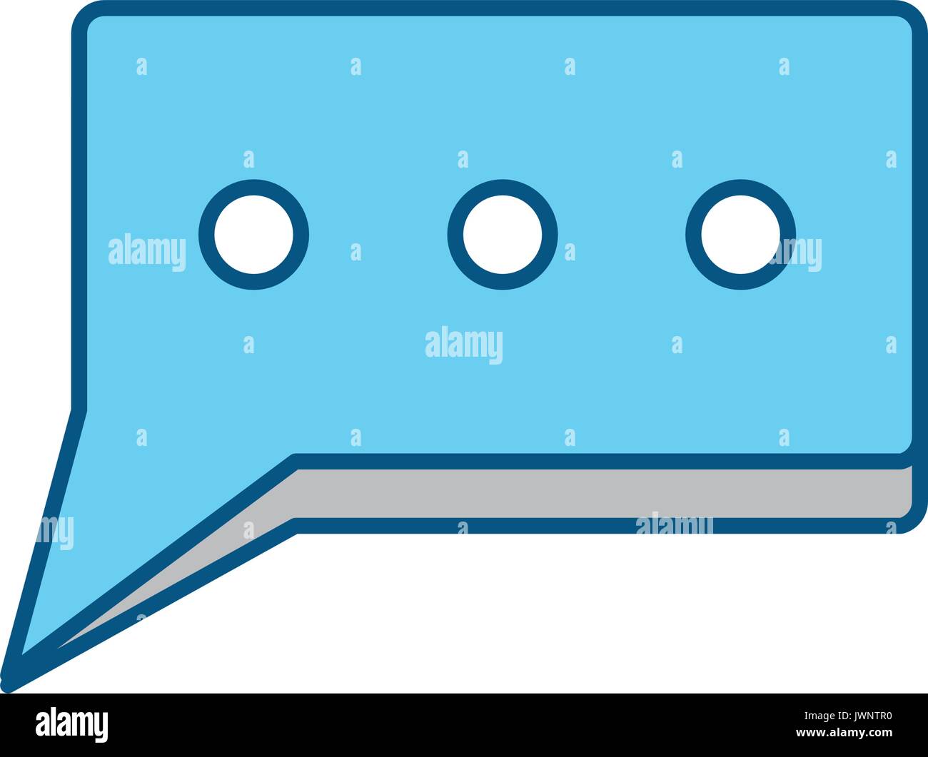 Chat bubble symbol Stock Vector Image & Art - Alamy