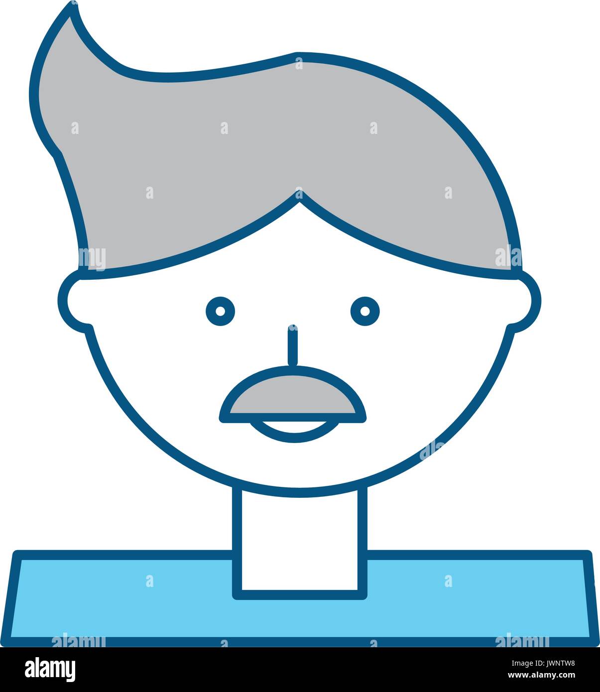 Man cartoon profile Stock Vector Image & Art - Alamy