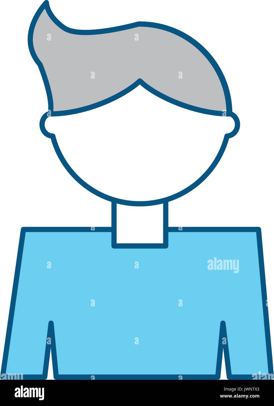 Man cartoon profile Stock Vector Image & Art - Alamy