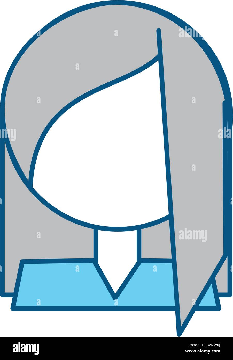 Woman profile cartoon Stock Vector Image & Art - Alamy