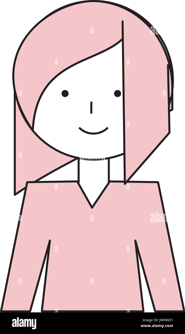 Woman profile cartoon Stock Vector Image & Art - Alamy