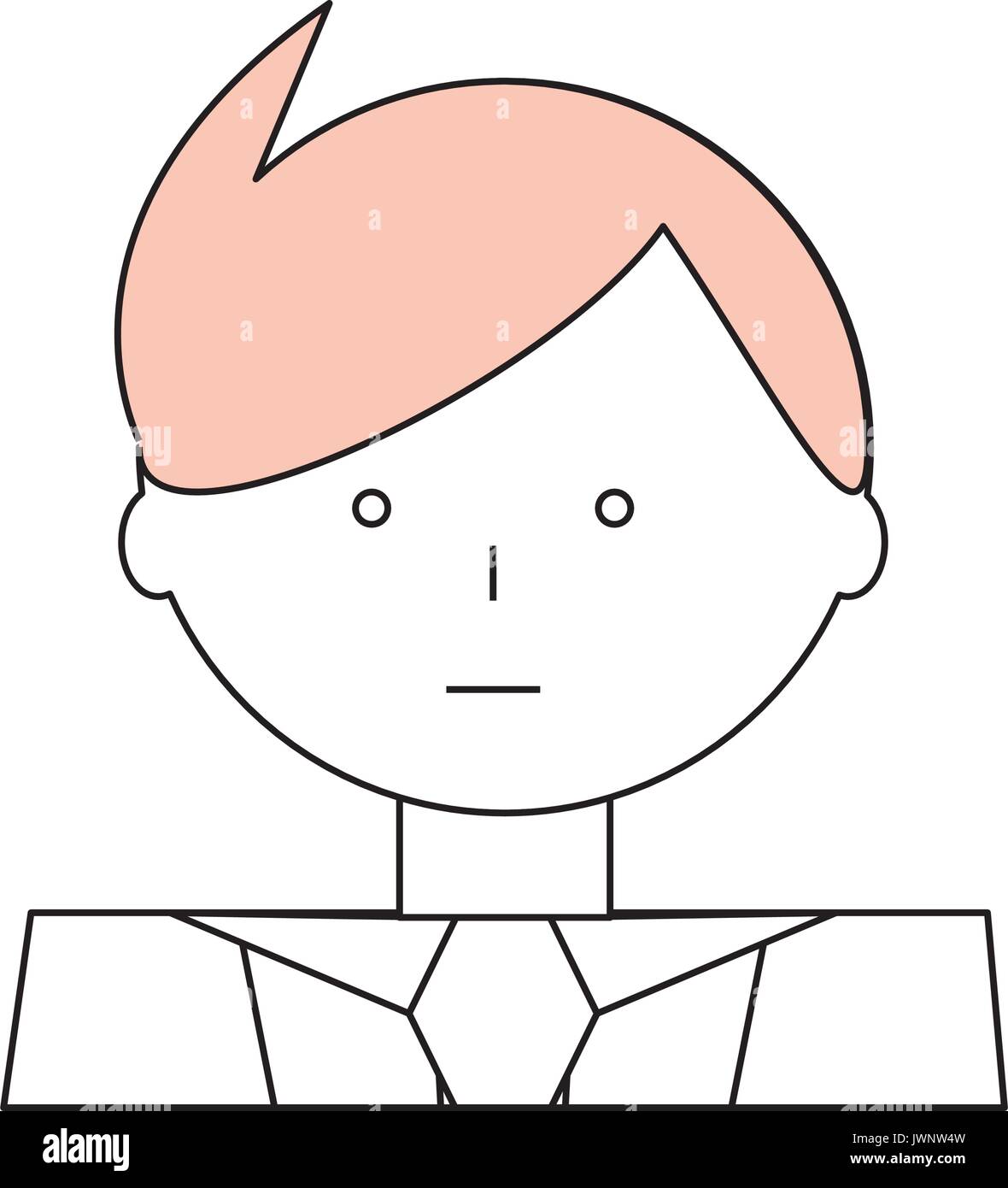 Man cartoon profile Stock Vector Image & Art - Alamy