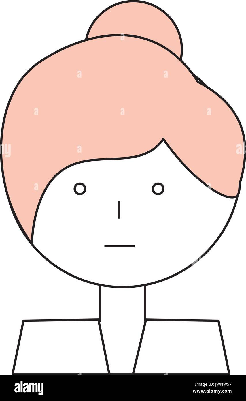 Woman profile cartoon Stock Vector Image & Art - Alamy
