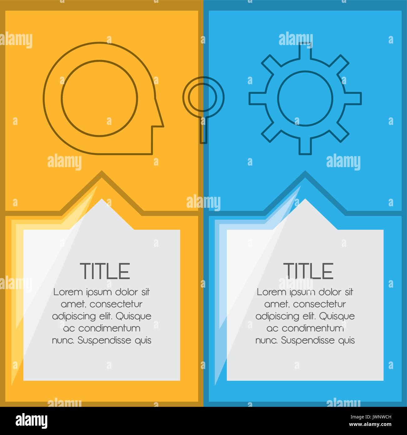 infographic template with icon information Stock Vector Image & Art - Alamy